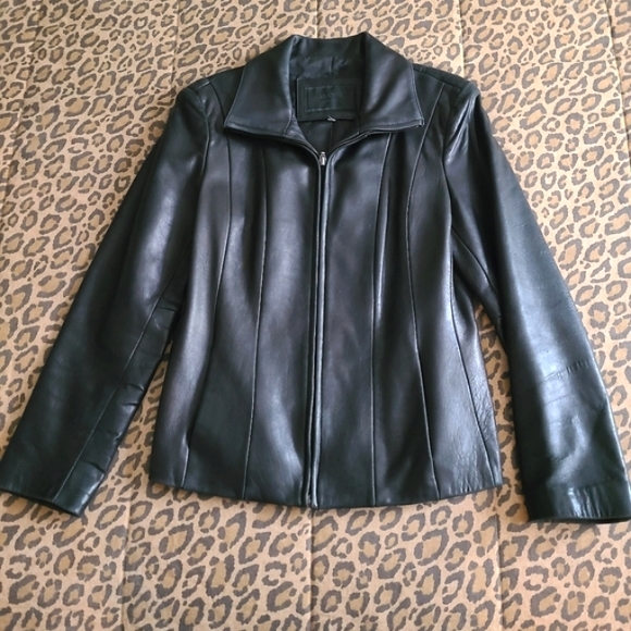 Avanti | Jackets & Coats | Avanti New York Black Leather Jacket | Poshmark